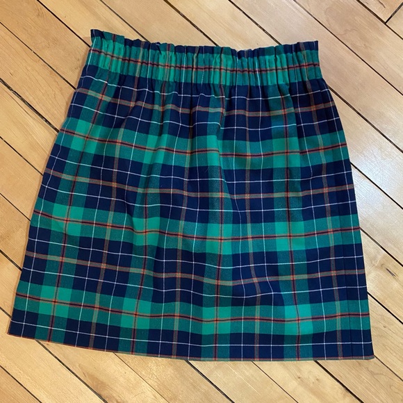 J. Crew | Skirts | J Crew Tartan Plaid City Mini Skirt | Poshmark